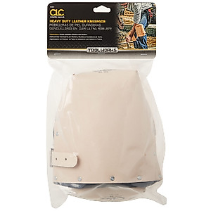 CLC Custom Leathercraft 309 Leather Kneepads, Heavy Duty,Tan