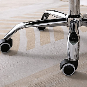 XBWEI Computer Chair Office Chair Adjustable Swivel Chair Fabric Seat Home Study Chair