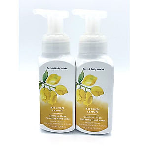 Bath & Body Works Gentle Foaming Hand Soap in Kitchen Lemon (2 Pack)