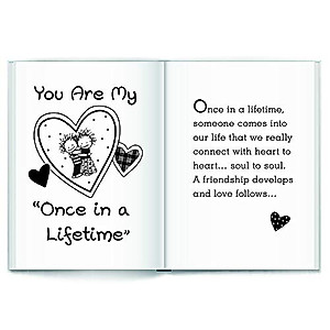 Blue Mountain Arts Little Keepsake Book"To My Once in a Lifetime" 4 x 3 in. Pocket-Sized Anniversary, Valentine's Day, Birthday, or"I Love You" Gift Book, by Marci & the Children of the Inner Light