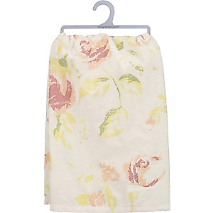 Primitives by Kathy Rustic Dish Towel, 28"x 28", I Love That You're My Mom