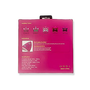 iFecco Kids Headphones, Boys Girls Teens Foldable Adjustable Wired On-Ear Headset 3.5mm Audio Jack Stereo Tangle-Free, 85 dB Volume Limited Childrens Headphones for School Home, Travel