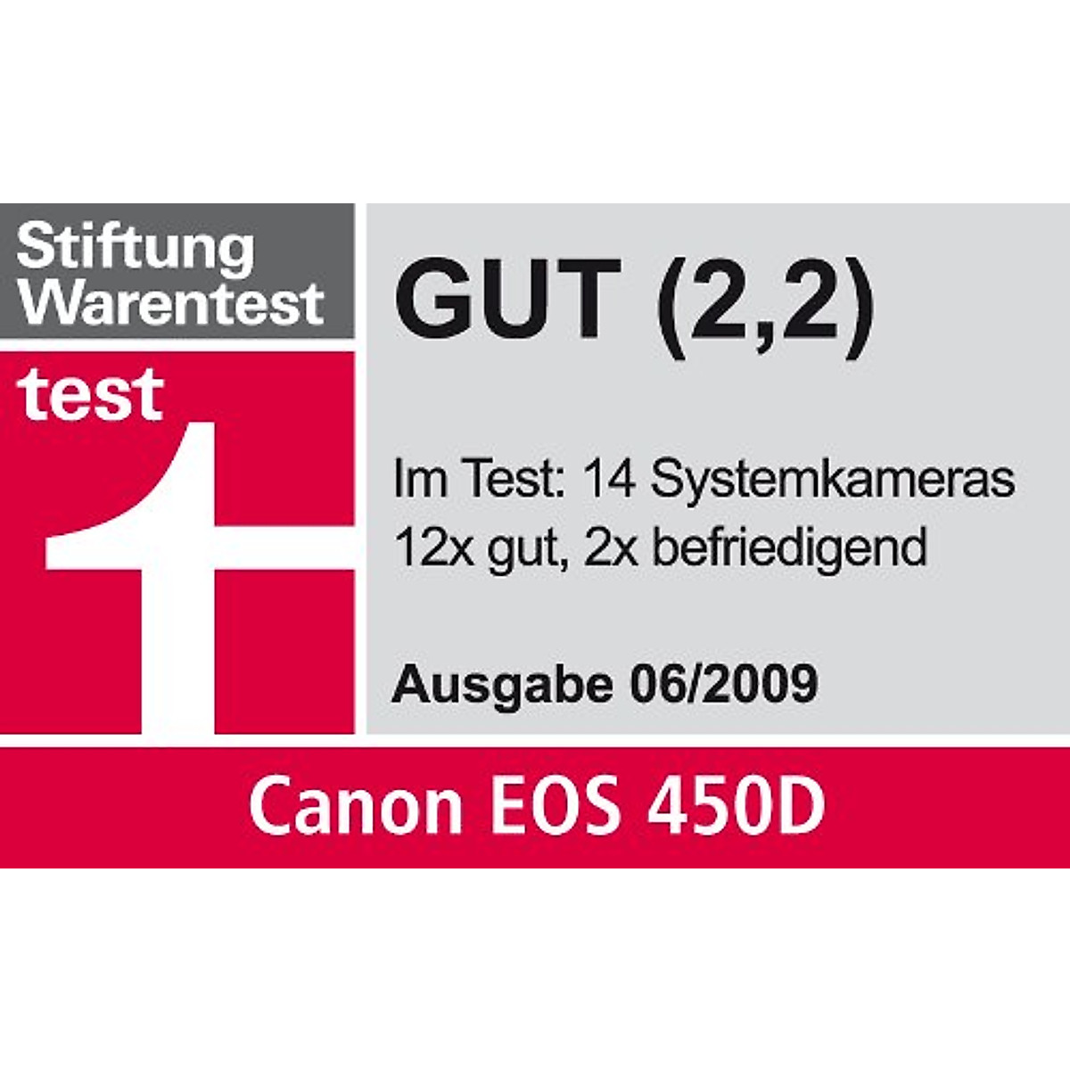 Canon EOS 450D 450-D 450 D DSLR Camera (Body without Lens)