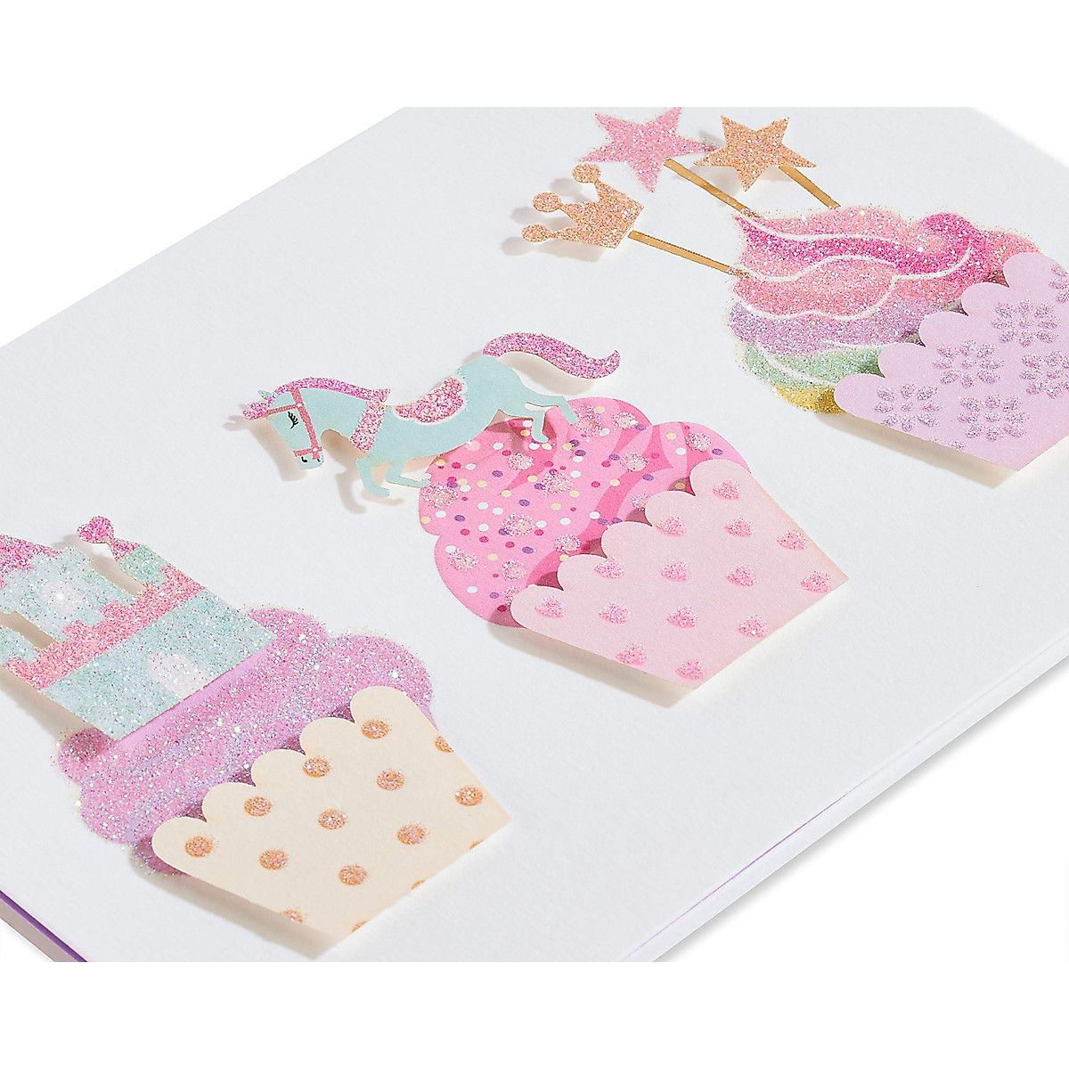 Papyrus Birthday Card for Girl (Sweet, Fun, and Sparkly)