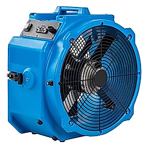 MOUNTO Mt4000A 1/4hp 4000cfm Axial Air Mover Floor Dryer Drum Fan