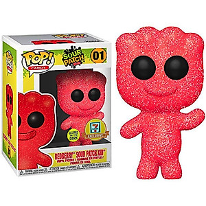 Funko Pop Sour Patch Redberry Exclusive 7 Eleven 2022 GITD
