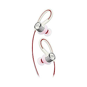 JBL Reflect Contour 2.0 - In-Ear Wireless Sport Headphone with 3-Button Mic/Remote - White