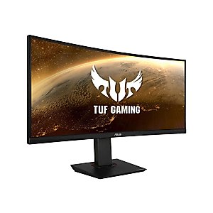 ASUS TUF Gaming VG35VQ 35” Curved HDR Monitor 100Hz Uwqhd (3440 X 1440) 1ms FreeSync Eye Care DisplayPort HDMI USB HDR10