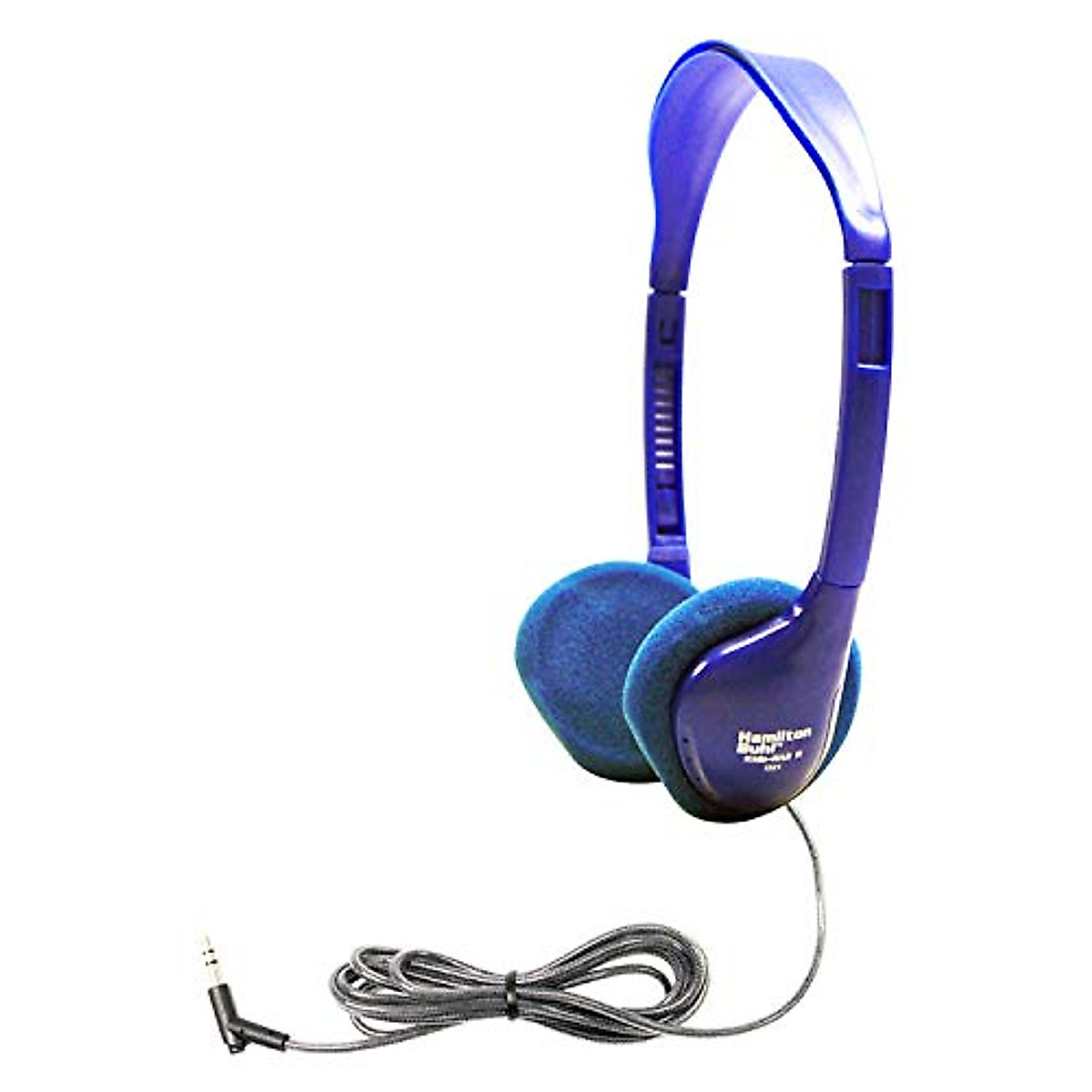 HamiltonBuhl Kids On-Ear Blue Stereo Headphone, Model: Kids-HA2