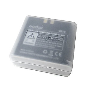 Godox VB18 Rechargeable Li-ion Battery for Godox V850,V850II,V860, V860II-N, V860II-C, V860II-S, V860II-F, V860II-O Speedlite Flash with CONXTRUE USB LED
