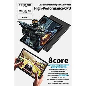 Tablet Android 11 128GB Tablets, TECLAST M40S 10 inch Android 5G Dual WiFi Gaming Tablet, 4GB RAM 1TB Expand Tablet, 8-Core Tablets with 1920x1200 FHD, 2.4G+5G Wi-Fi, GPS, Bluetooth, 6000mAh Tablet PC