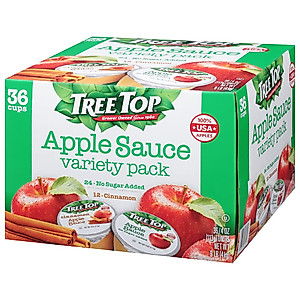 Tree Top Apple Sauce Cups Variety Pack, 4 oz., 36 Cups