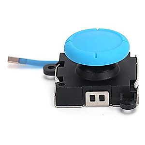 Joystick Button Module, Easy to Install Portable Lightweight Thumb Stick Comfortable for Switch Lite Controller(Blue)