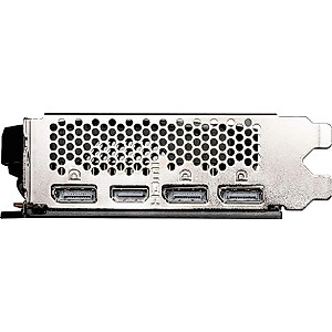 MSI GeForce RTX 4060 Ventus 2X Black 8G OC Gaming Graphics Card - 8GB GDDR6X, PCI Express Gen 4, 128-bit, 3X DP v 1.4a, HDMI 2.1a (Supports 4K & 8K HDR)