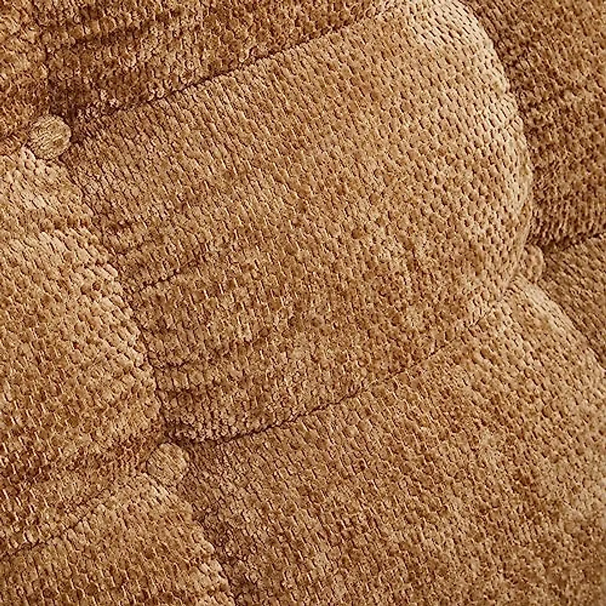 Creatuis Large Lift Recliner Chair for Elderly with Massage and Heat Lay Flat Electric Power Lift Chair LED Reading Light USB Port Cup Holders Side Pocket Plush Chenille (Light Brown)