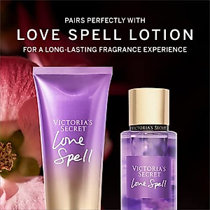Victoria's Secret Love Spell Body Mist for Women, Perfume with Notes of Cherry Blossom and Fresh Peach Fragrance, Womens Body Spray, Seductive and Alluring Women’s Fragrances - 250 ml / 8.4 oz