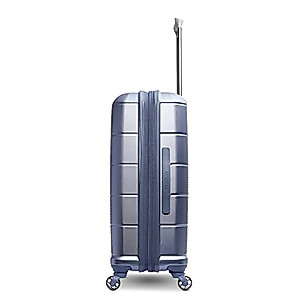 American Tourister Stratum 2.0 Expandable Hardside Luggage with Spinner Wheels, 24" SPINNER, Slate Blue