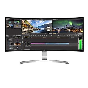 LG Ultrawide CB99 34" LED LCD Monitor 21:9 TAA Compliant Model 34CB99-W, White