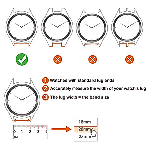 ANNEFIT Watch Band, Silicone Quick Release Soft Rubber Replacement Watch Strap 18mm with Rose Gold Buckle (Black)