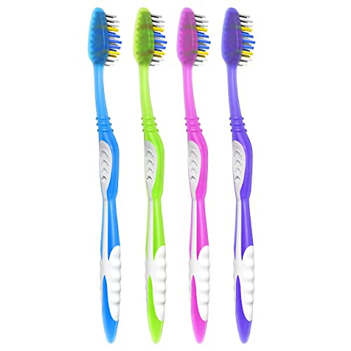 Colgate Extra Clean Full Head Toothbrush, Medium - 4 Count