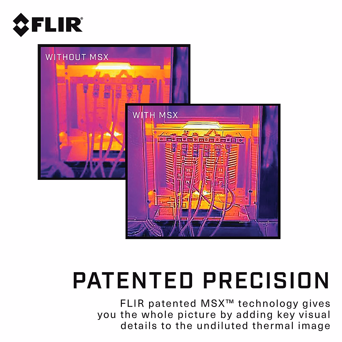 FLIR ONE Pro - iOS - Professional Grade Thermal Camera for Smartphones - with VividIR and MSX Image Enhancement Technology