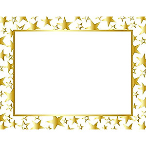 Great Papers! Twinkle Gold Foil Certificate, 8.5" x 11", 50 Count (2014025)