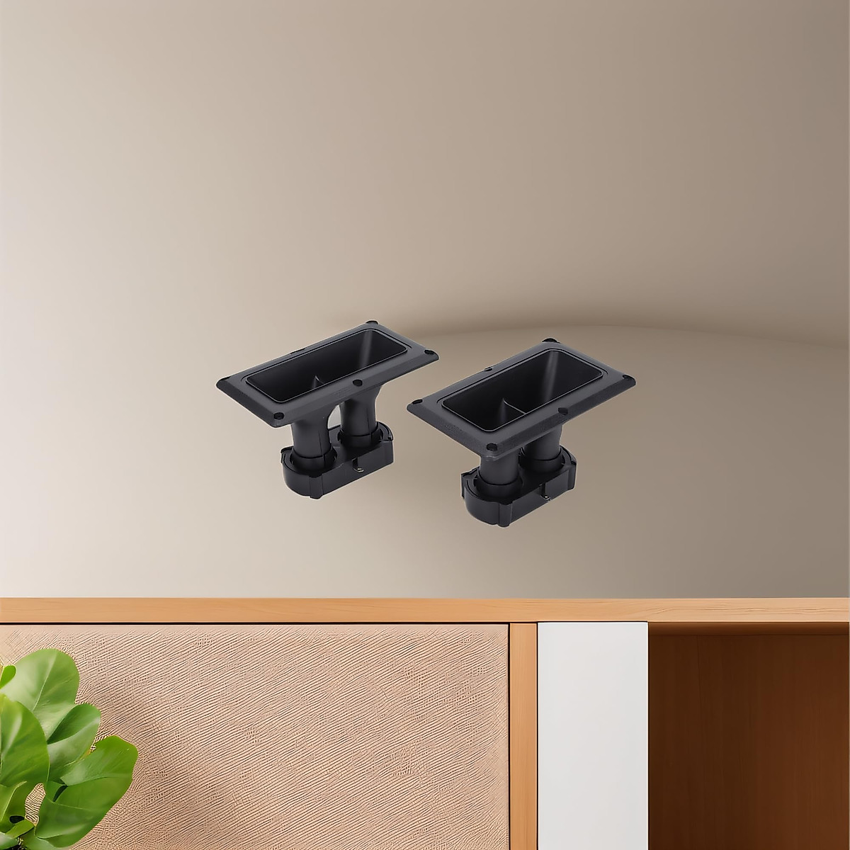 Estink 3-20KHz Wide Dispersion Horn Tweeter, Dual Drive Ceramic High Sensitivity Piezoelectric Speaker, Piezoelectric Speaker Buzzer Treble for Home Subwoofer Stage Loudspeaker DJ Speaker