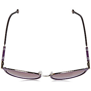 Carolina Herrera Brown SH Violet Butterfly Ladies Sunglasses CH 0029/S 0S9E QR 60