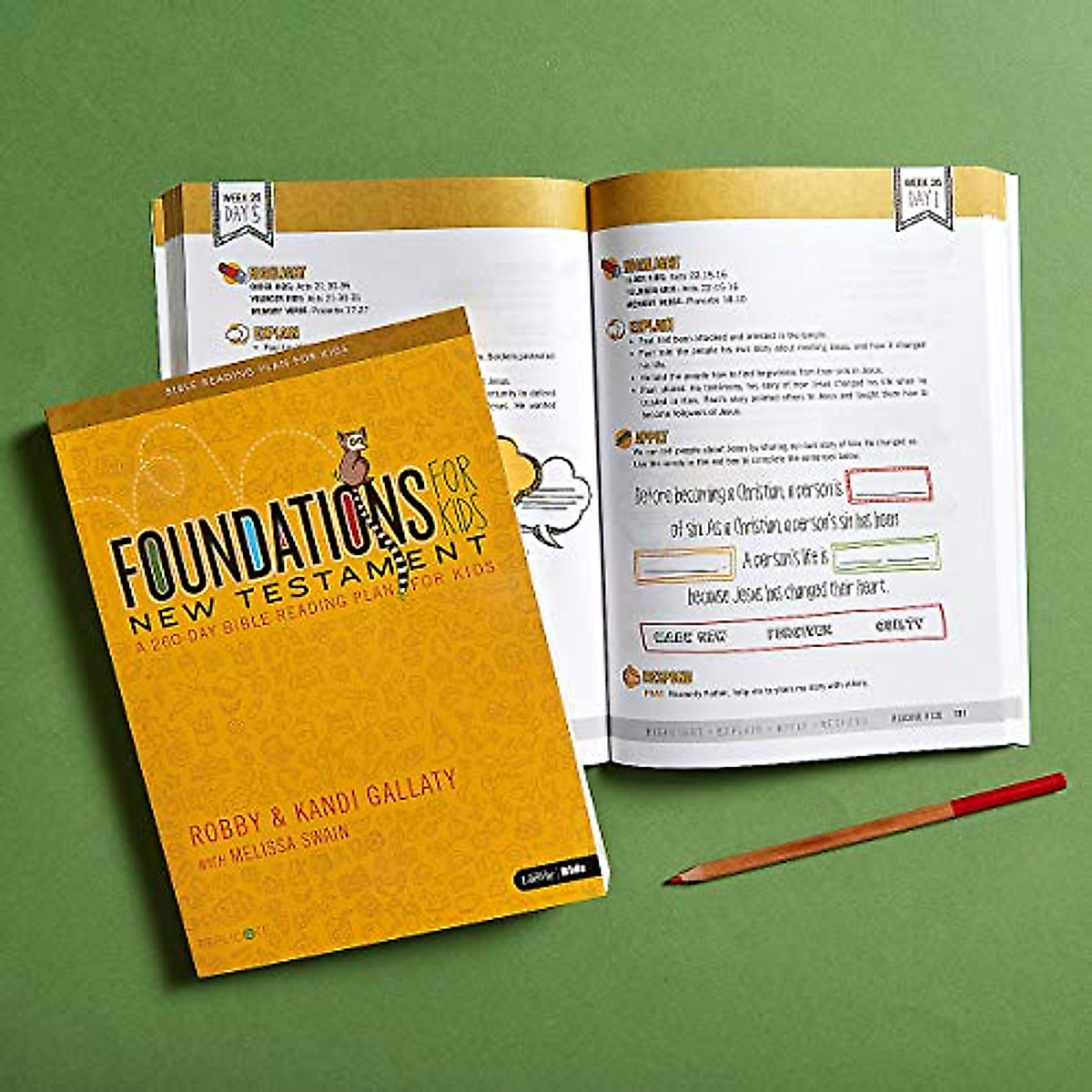 Foundations for Kids: New Testament: A 260-Day Reading Plan for Kids