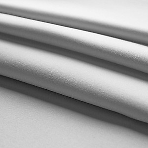 Lunarable Abstract Fabric by The Yard, Digital Grid Pattern Contemporary Style Mosaic Diagonal Geometric Illustration, Microfiber Fabric for Arts and Crafts Textiles & Decor, 2 Yards, Pale Yellow