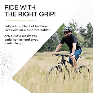 Tommaso Comodo Mountain Bike Shoes Men with Sticky Sole, Casual Style Flat Pedal MTB Gravel Mens Commuting Cycling Shoes for Men, Mens Shoes, Pro Enduro MTB Shoe MTB Shoes for Men Flat - Grey - 41