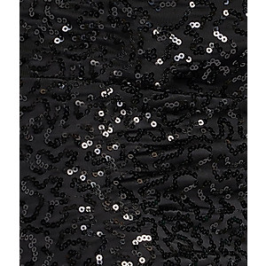 Tipsy Elves Women's Black Sequin High Waisted Leggings Size Small