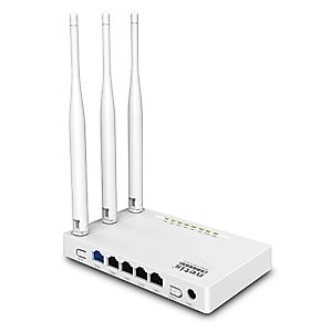 Netis WF2409E 300Mbps High-Speed Wireless N Router | Smart 3 x 5dBi High Gain Antennas with Parental Control for Computers, Smartphones, Wireless Cameras