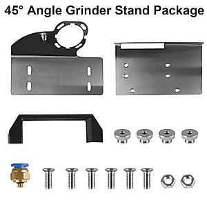 45 Degree Tile Chamfering Tool, Angle Grinder Stand for Tile 45° Chamfer Cutting, Angle Grinder Stand, Angle Grinding Fixed Holder for 100 Type Angle Grinders