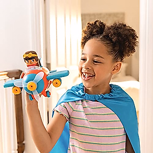 Educational Insights Design & Drill Bolt Buddies Plane Take Apart Toy with Electric Toy Drill, Preschool STEM Toy, Gifts for Boys & Girls, Ages 3+