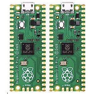 Generic Raspberry Pi Pico RP2040 Microcontroller - 2 Pack