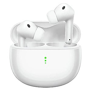 GVOVG Wireless Headphones, Bluetooth 5.3 Headphones with Active Noise, IPX7 Waterproof Stereo Sound Wireless Earbuds with Charging Case, Bluetooth Earbuds with Microphone for iOS/Android