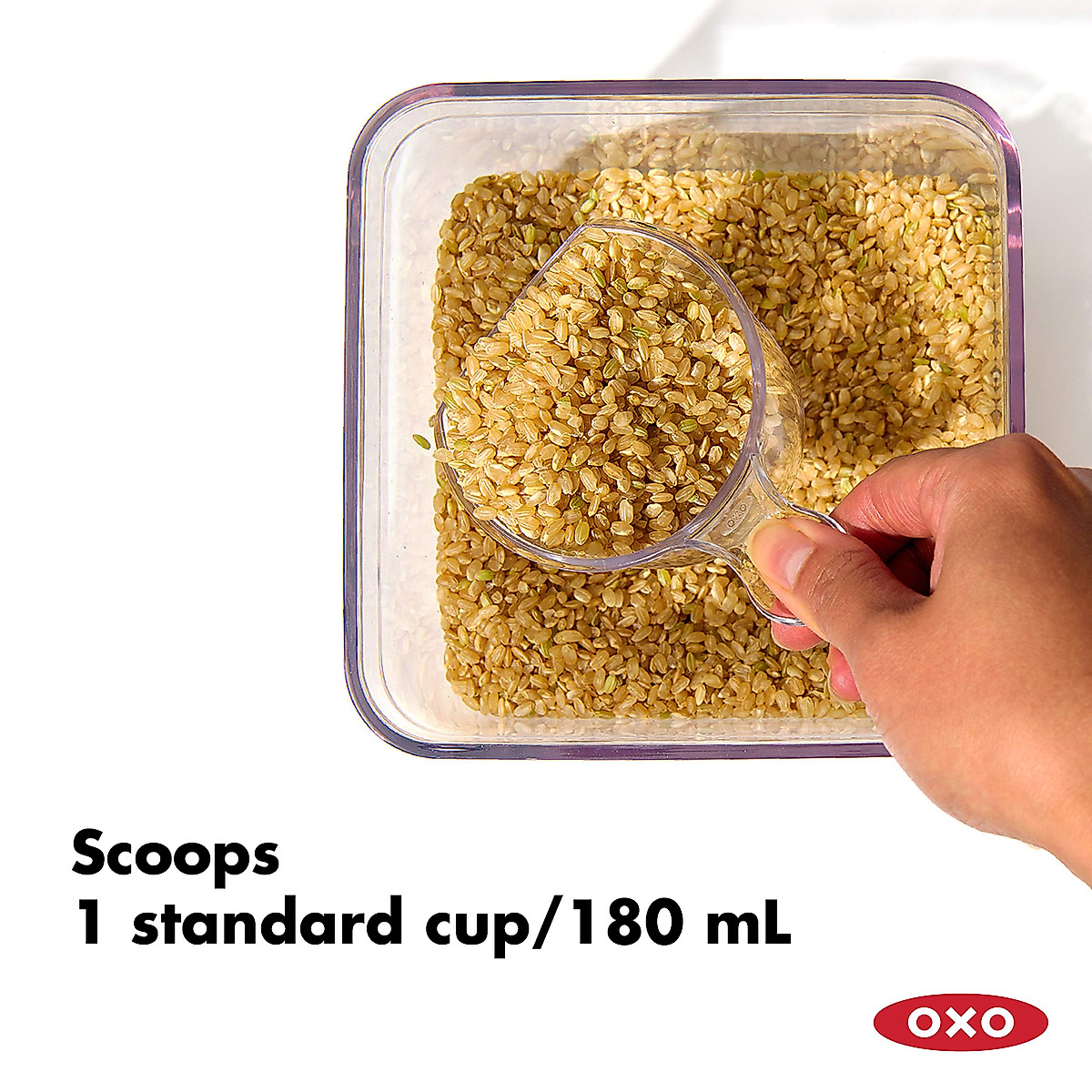 NEW OXO Good Grips POP Container Rice Measuring Cup
