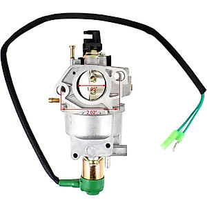 HQParts Carburetor for WH WH6500E WHC6500E WH7000 WH7000C WH7000E WH7000EC WH7500E WH7500EC WHC7500E 8KPRO 420CC 7000 7500 9000 Watt Generator Manual Chock