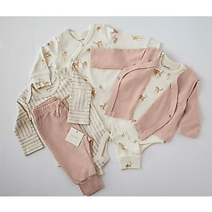 PEHR KiRomper Giraffe / 6-12 mos, Marigold