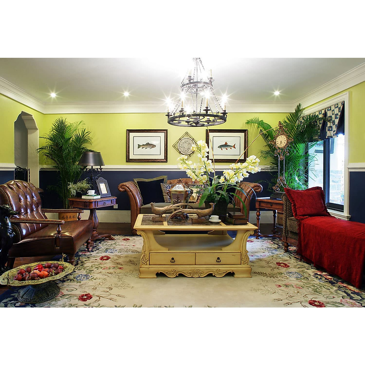 Lamsky E14 LED Filament Candle Shape Light Bulb,E14 European Base Bulb,Daylight 6000K 200LM 20W Equivalent,C35 Clear Glass Torpedo Shape Bullet Top,No-Dimmable (4-Pack)