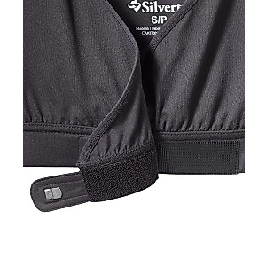 Silverts Women’s Easy Closure Bra - Underwire Free Front Closure Bras for Seniors, Arthritis, Disabled, Surgery Recovery - Adaptive Clothing for Women, Bras for Elderly Women - Black SMA