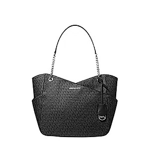 Jet Set Large Logo Shoulder Bag