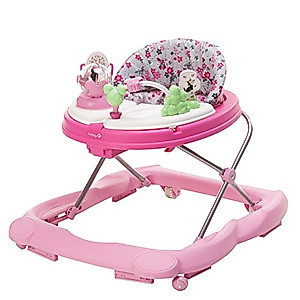 Disney Baby Minnie Mouse Music and Lights Baby Walker with Activity Tray (Garden Delight)