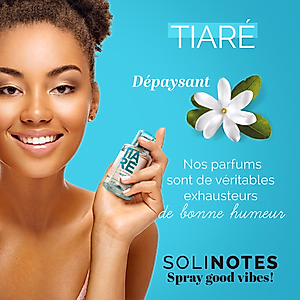 SOLINOTES Tiaré Perfume for Women - Eau De Parfum | Delicate Floral and Soothing Scent - Made in France - Vegan - 1.7 fl.oz