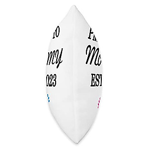 Pregnancy Announcement Ideas for Reveal Apparel Promoted 2023 Pregnancy Best Mommy Gender Unknown Throw Pillow, 18x18, Multicolor