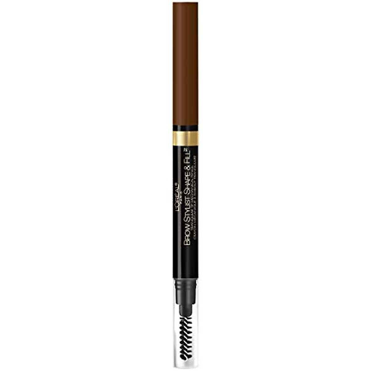 L'Oreal Paris Makeup Brow Stylist Shape and Fill Mechanical Eye Brow Makeup Pencil, Light Brunette, 0.008 oz.