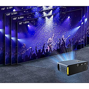 LDCHNH Home Projector Airplay High Brightness Full 1080p Android 9.0 System FreeShipping Home Theater Projector