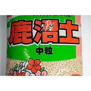 Calibonsai Japanese Kanuma Soil for Bonsai & Acid Loving Plants - Medium Grain (5mm-10mm) 17 Liter(KANMED)