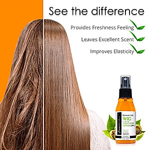 Awesome Human Hair Wig Leave in Conditioner Spray, pH5, Promotes Silkiness and Shine, Portable &amp; Travel size 2.3 fl oz